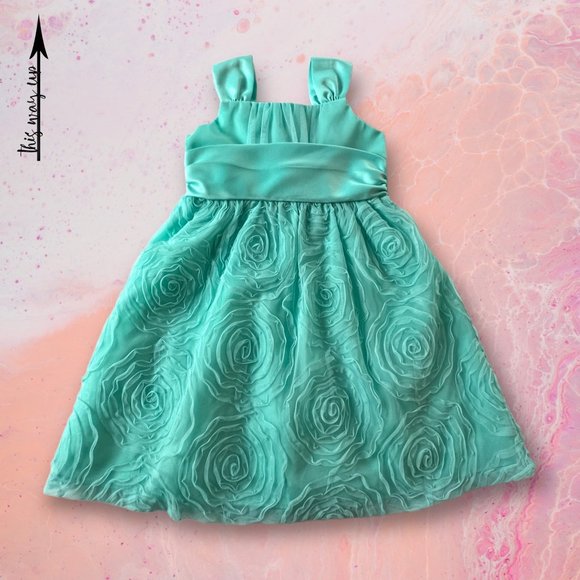 Rare Editions | Dresses | Rare Editions Mint Green Tulle Dress | Poshmark